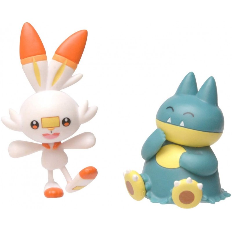 Munchlax and Scorbunny Battle Figure Pack Pokémon
