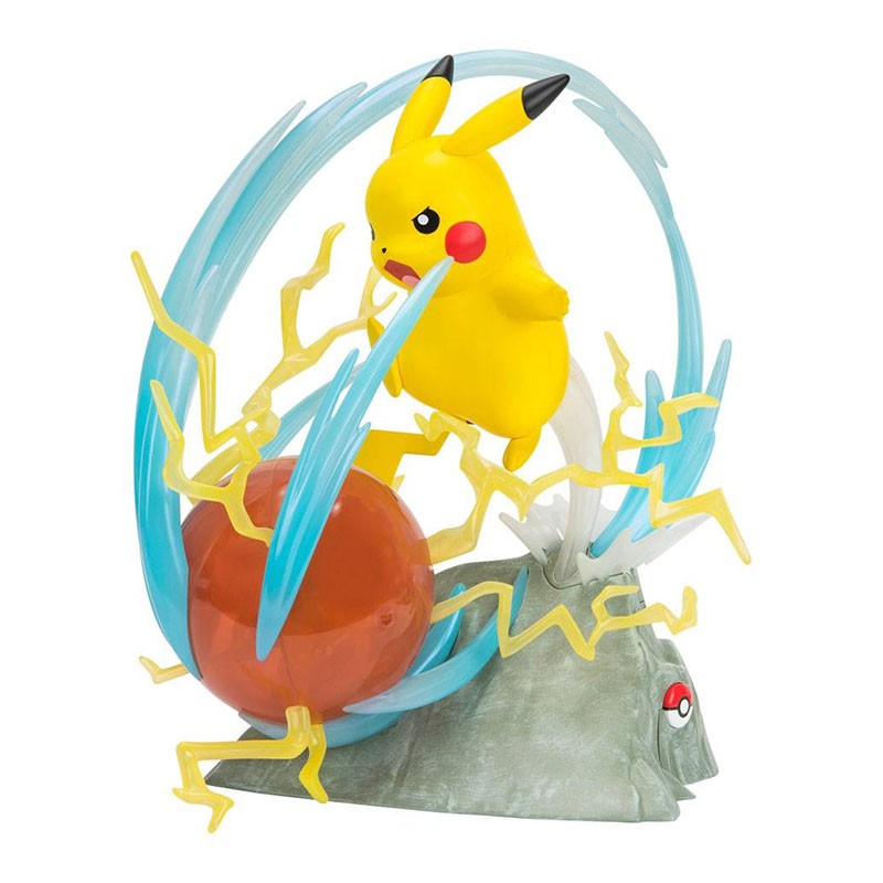 Pikachu Light-Up Deluxe Figure Pokémon 25th Anniversary - 33 cm