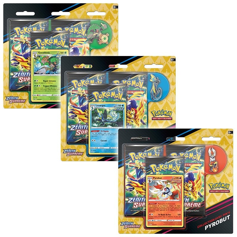 TriPack Booster EB12.5 Zénith Suprême Pokémon