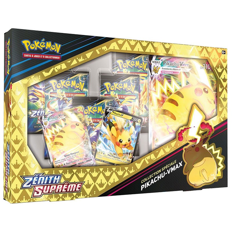 Pokémon TCG Pikachu VMAX Special Collection SWSH12.5 Crown Zenith ...