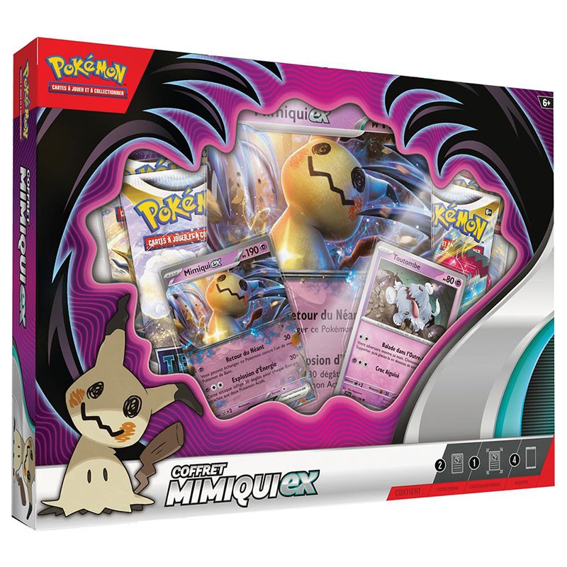 Coffret Mimiqui-EX Cartes Pokémon