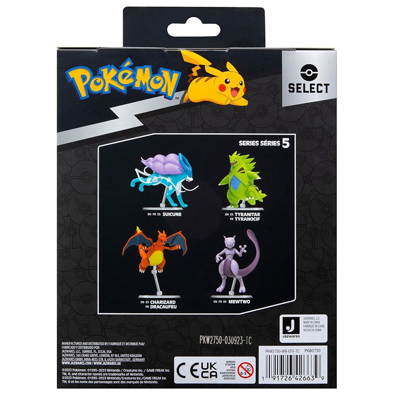 Suicune Figurine Select Pokémon - 15cm