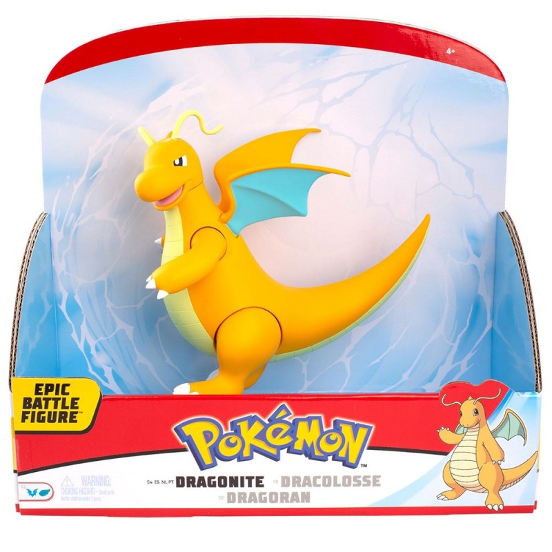 Articulated Dragonite Pokémon Epic Battle Figure